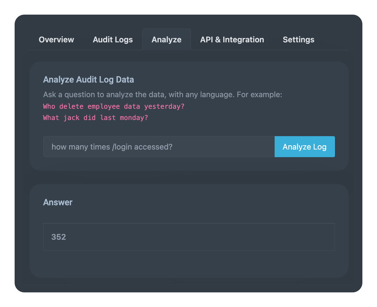 LogZab - Audit Trail as A Service